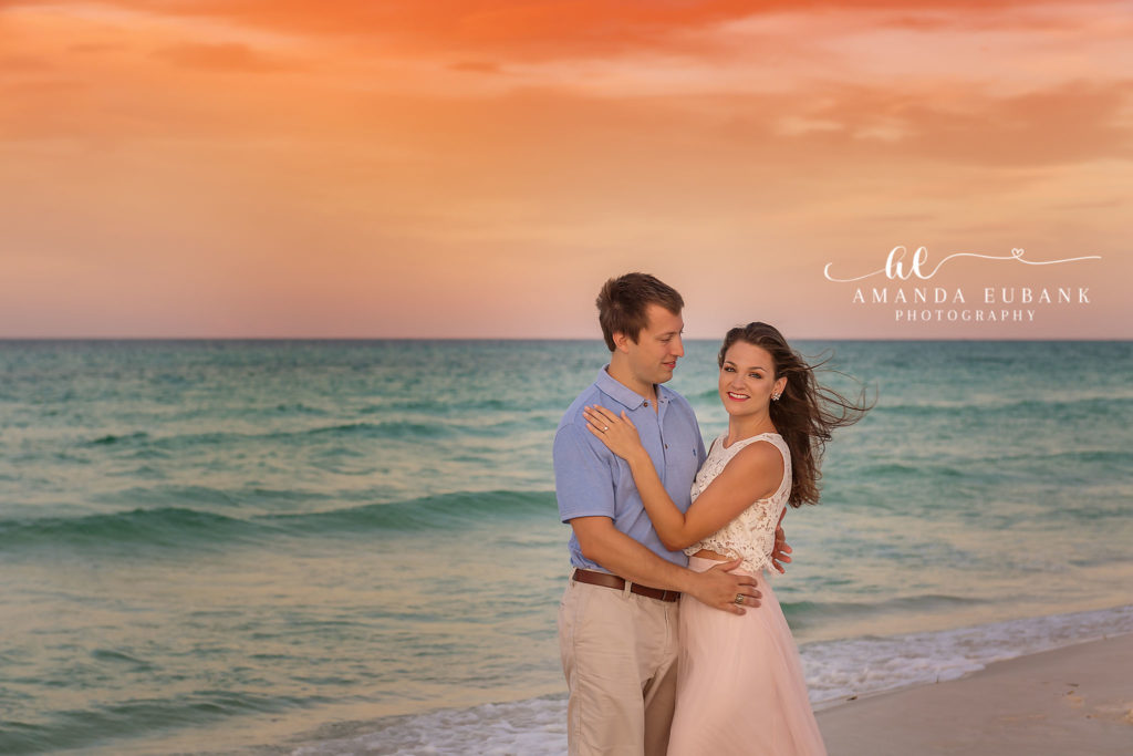 Favorite Sunrise Beach Portraits of 2016 | AMANDA EUBANK PHOTOGRAPHY
