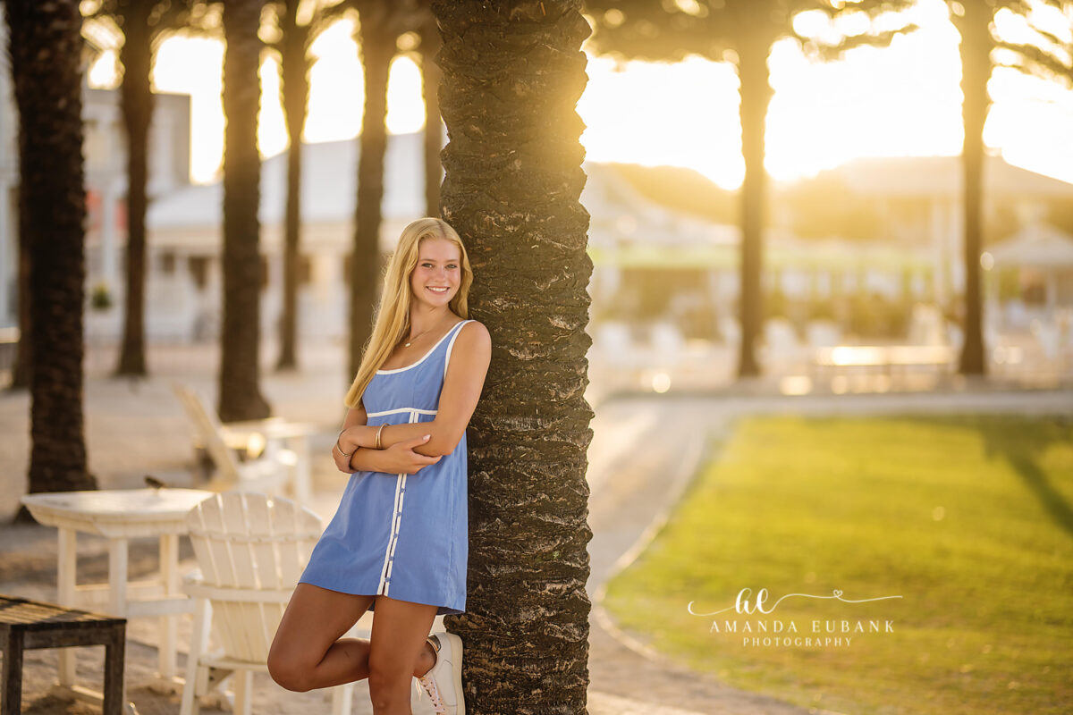Miss Kate - Seaside Sunrise Senior Session | AMANDA EUBANK PHOTOGRAPHY