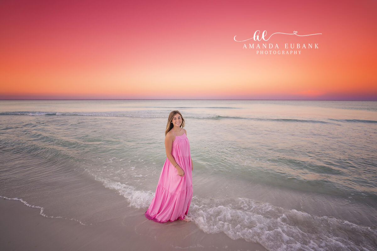 Miss N - Seaside Senior Photographer | AMANDA EUBANK PHOTOGRAPHY
