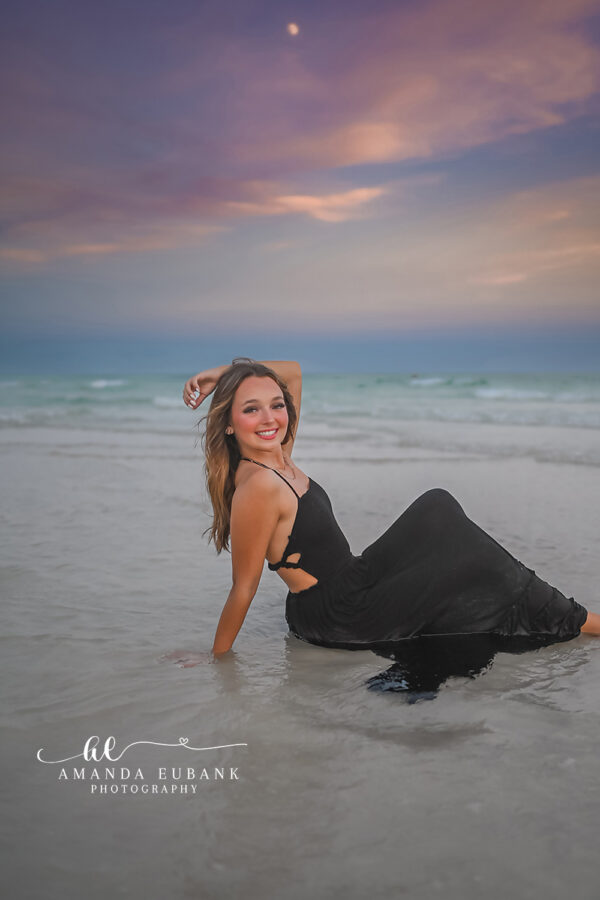 30A Beach Senior Session - Miss "P" | AMANDA EUBANK PHOTOGRAPHY