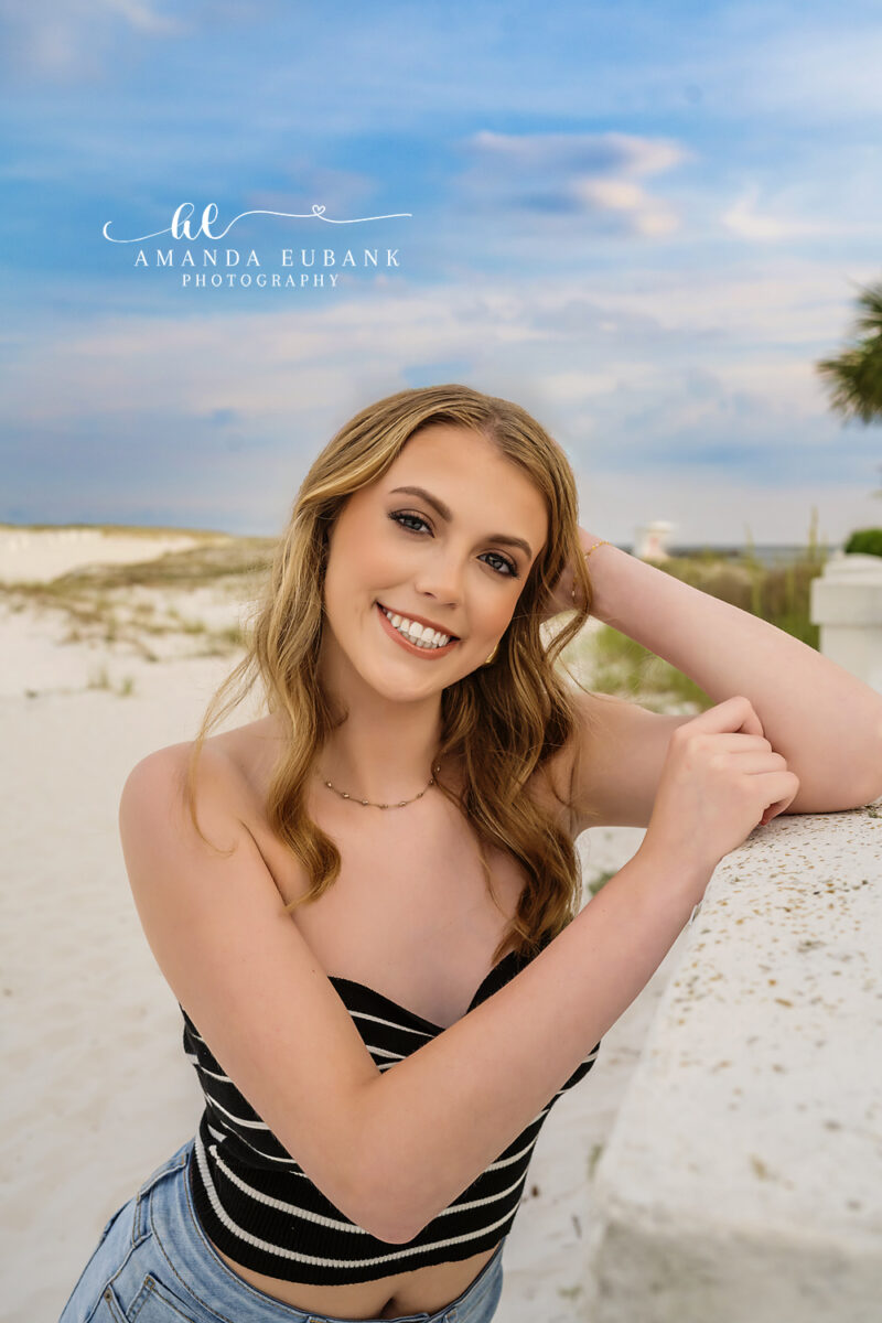 Destin Jetties Senior Photographer | Miss M Sunset Session