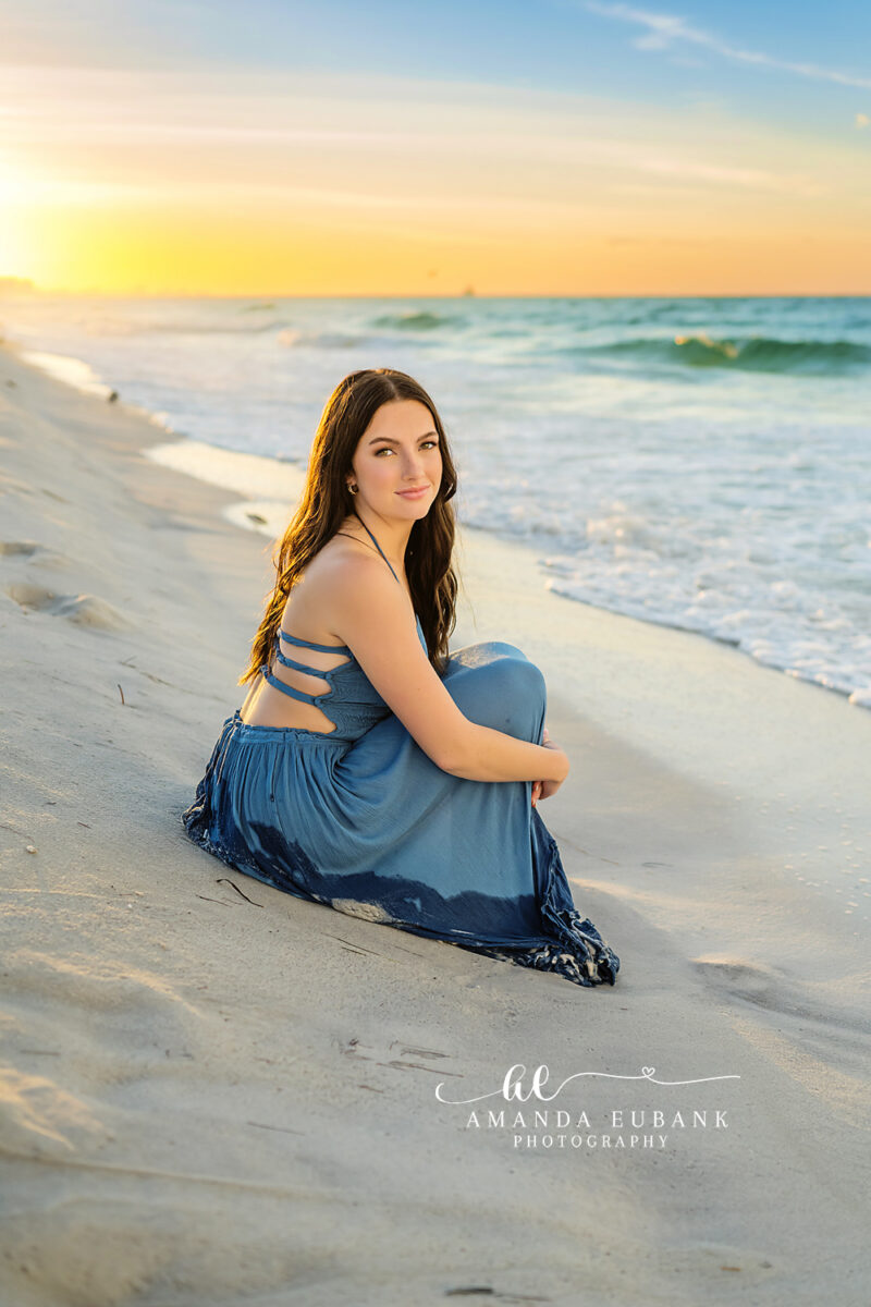 Destin Senior Photographer - Miss L - Sunrise Beach + Sandestin Senior ...
