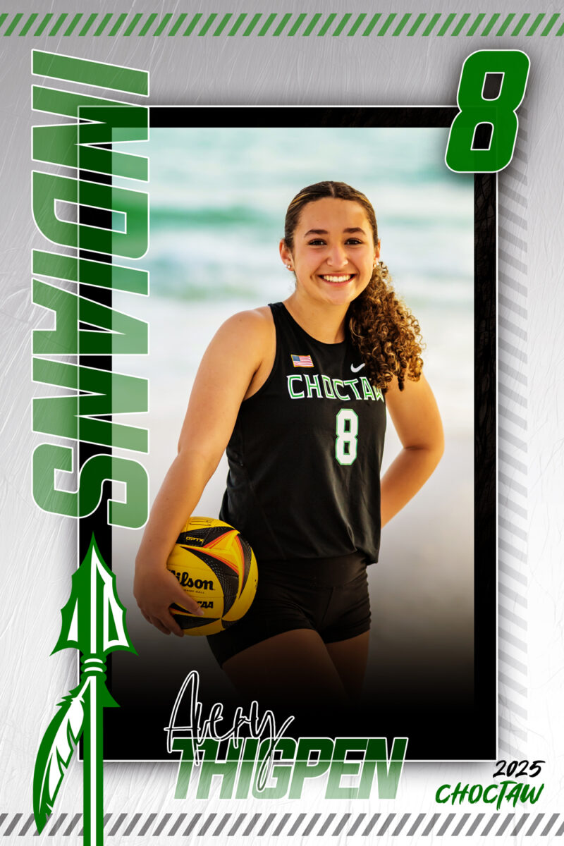 Choctaw High School 2025 Beach Volleyball Team | AMANDA EUBANK PHOTOGRAPHY