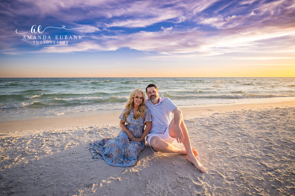 Watercolor Photographer - The "T" Family at Sunset | AMANDA EUBANK ...