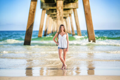 Fort Walton Beach Florida - Okaloosa County Pier - Sunset Senior ...
